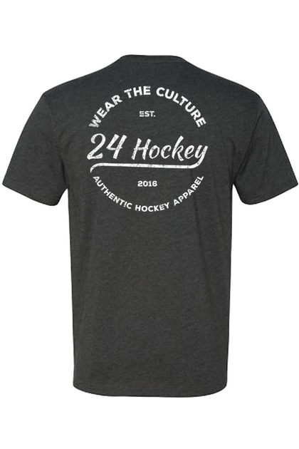 ONE-TIMER - CHARCOAL GREY – 24 Hockey LLC.